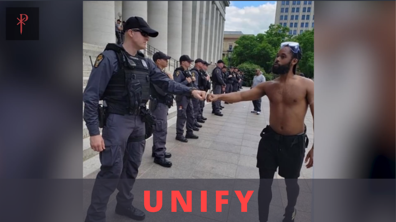 Unify - Repost POSITIVITY to promote unity in America | Byron Rodgers