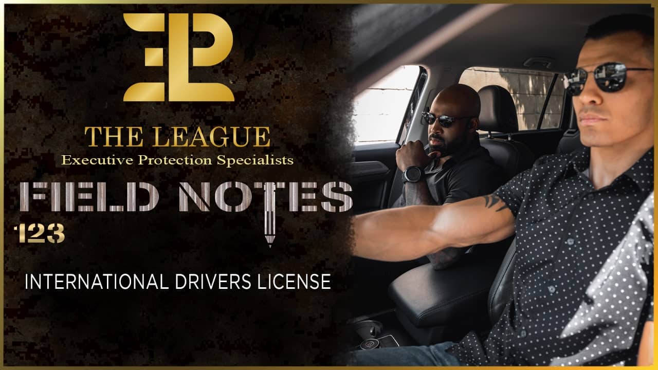 International Drivers License Field Note #123 - Byron Rodgers